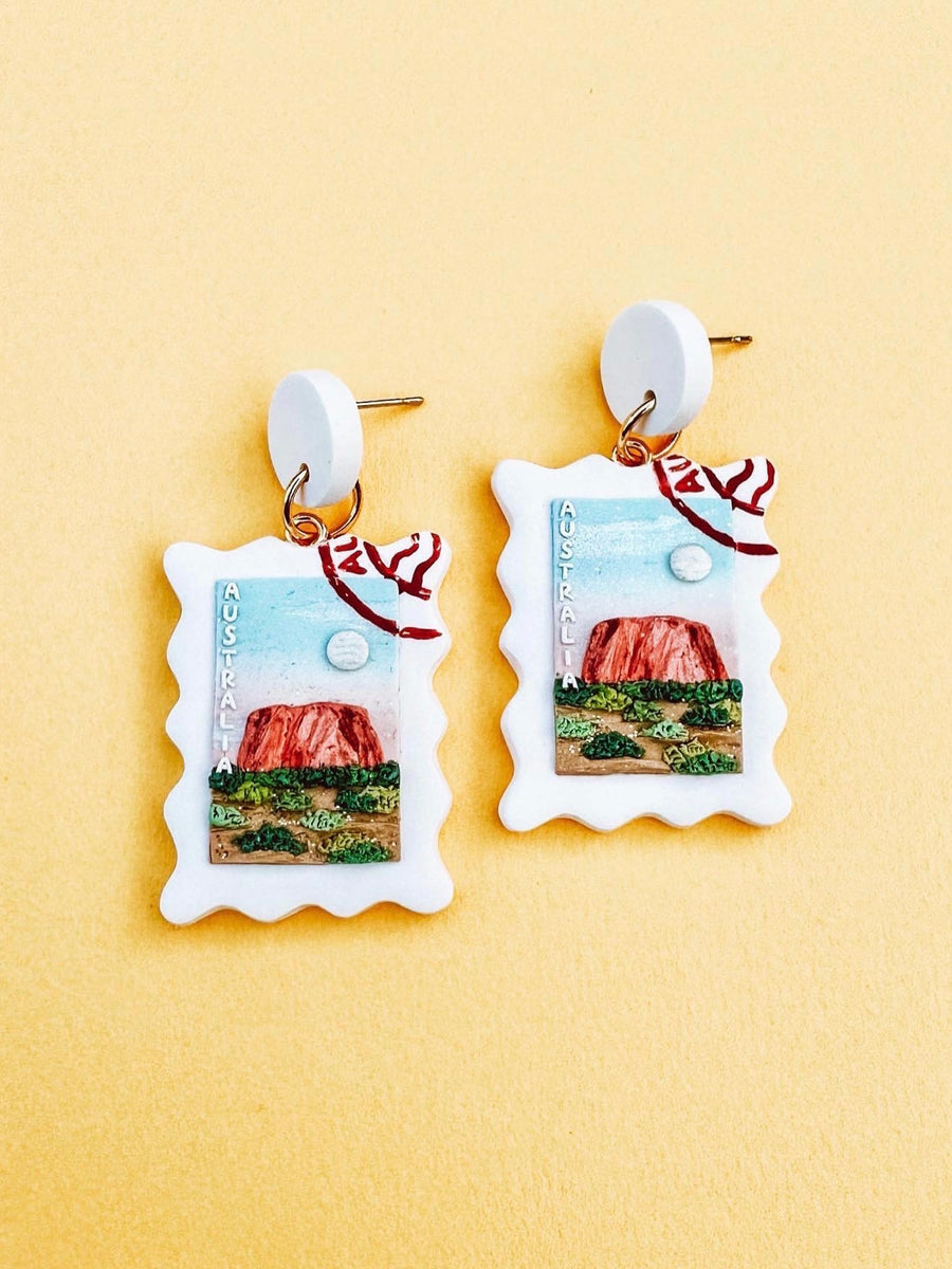 Australia Postage Stamp Earrings – Ringy Things